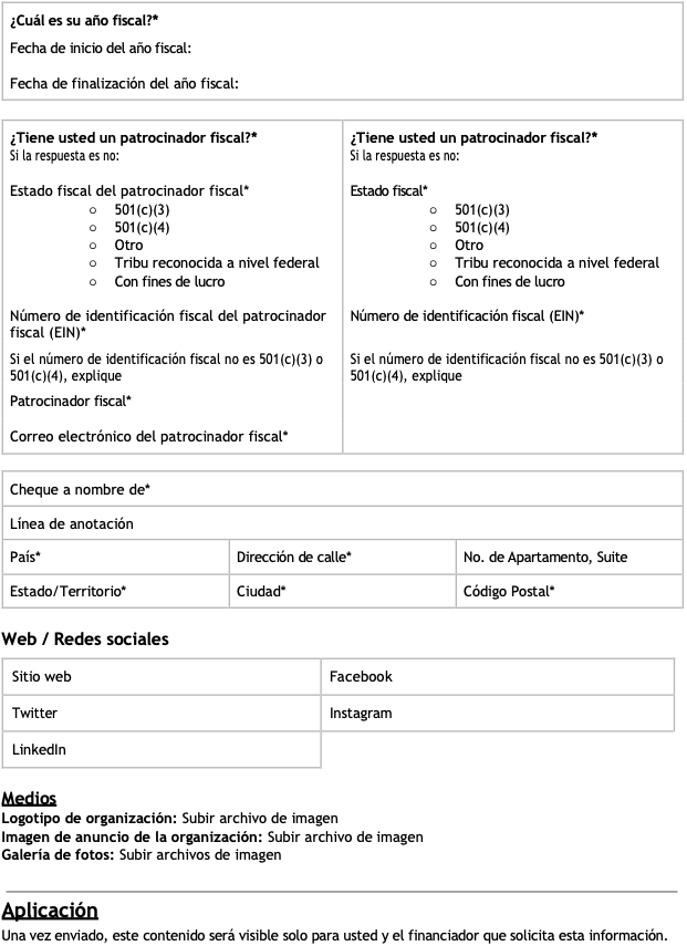 La JustFund Common Application™